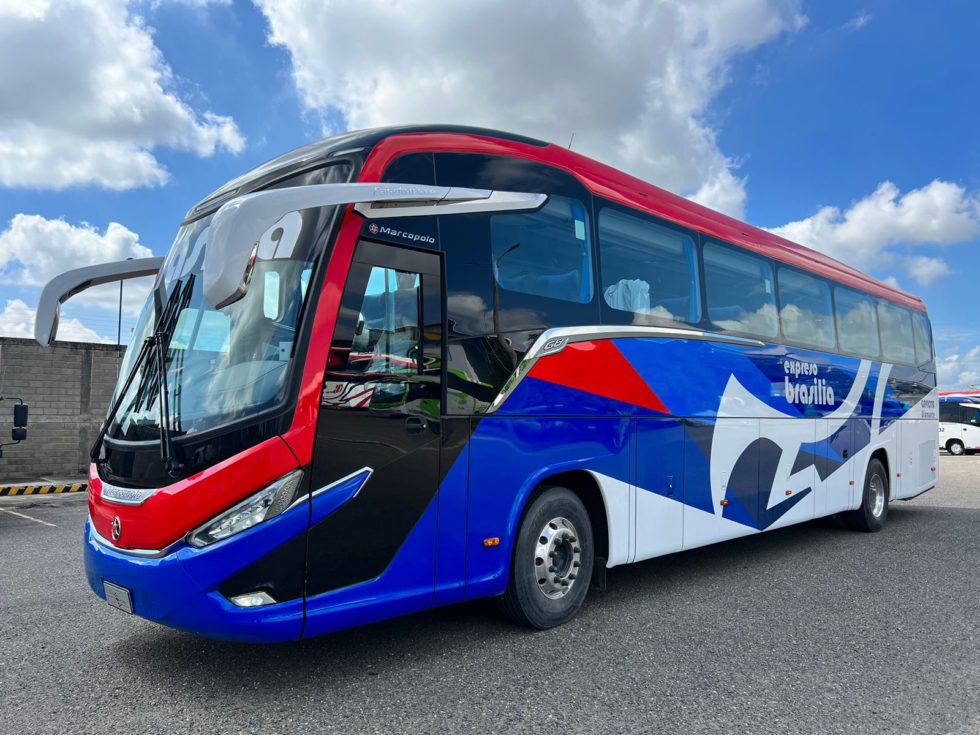 Expreso Brasilia y Marcopolo presentan nuevo bus G8 - Expreso Brasilia ...
