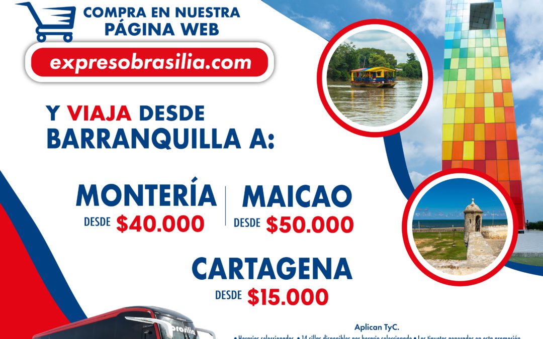 2024 - Expreso Brasilia S.A | Tiquetes en Bus | Colombia